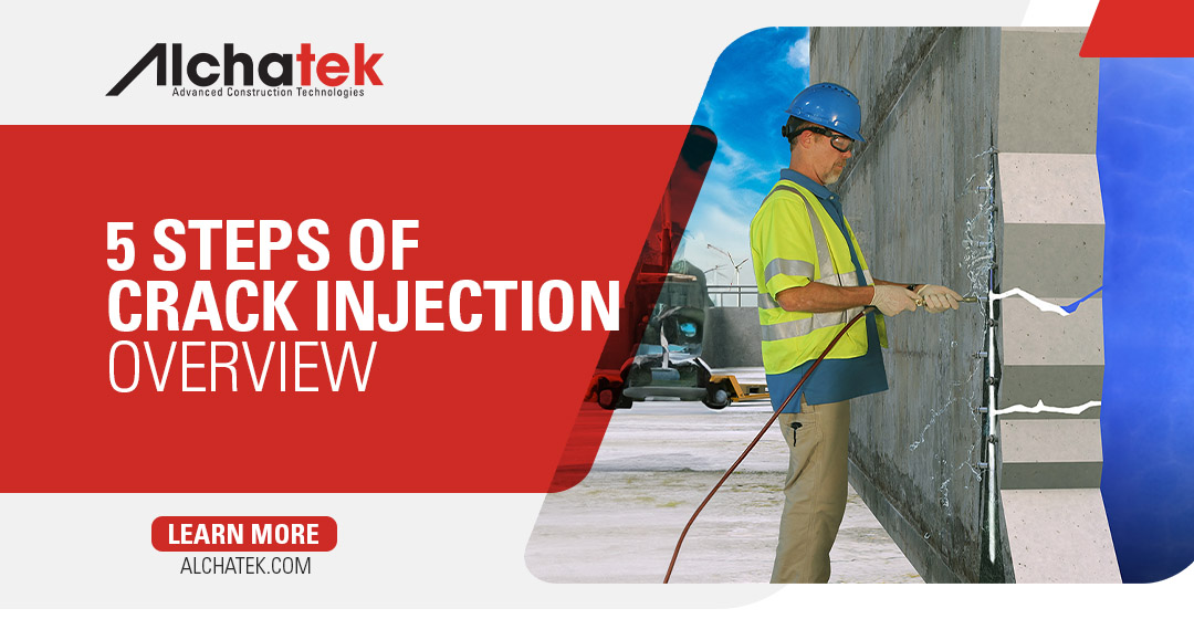 5 Steps of Crack Injection - Sealing Leaks in Concrete